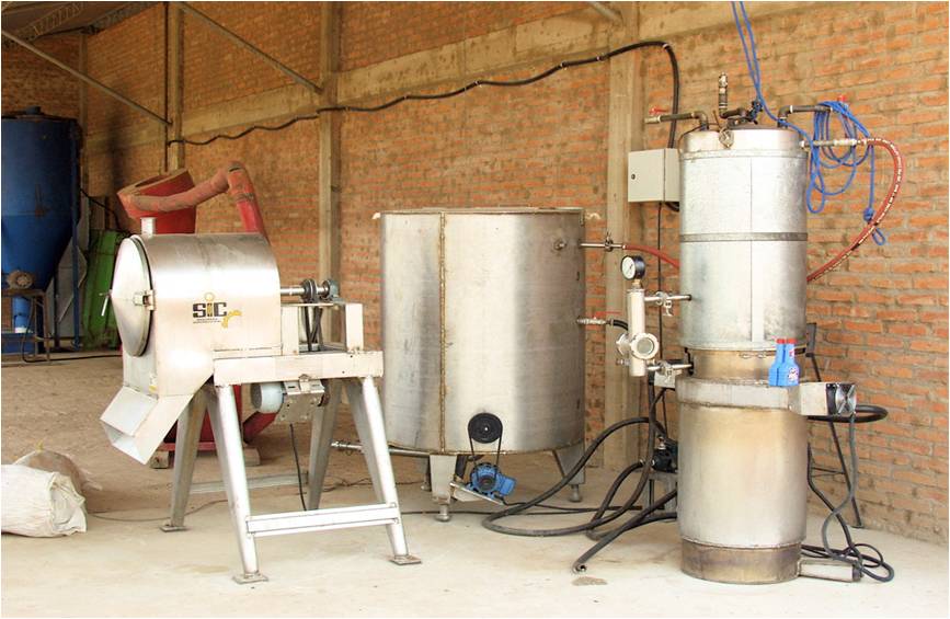 Soymilk production with a TLUD (Top Lit Updraft Gasifier) Gasifier ...